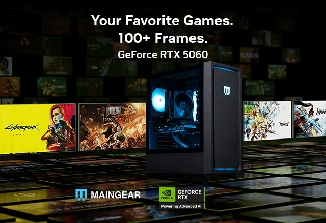 NVIDIA GeForce RTX 5060 – MAINGEAR