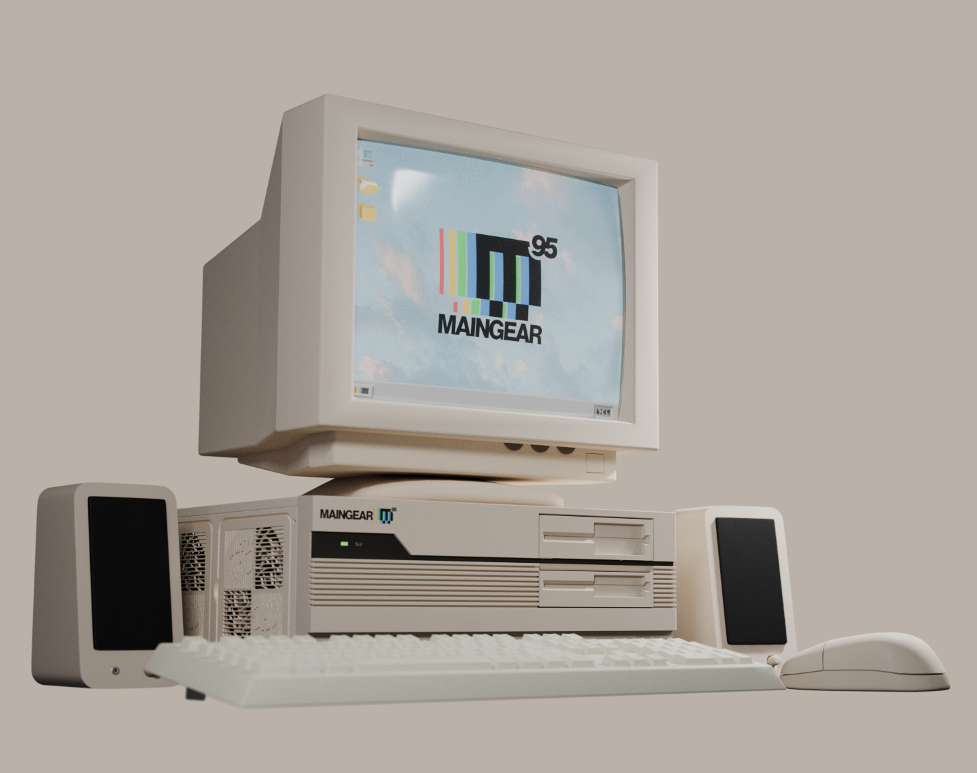 Retro Gaming PCs: 90s Style, Modern Performance – MAINGEAR